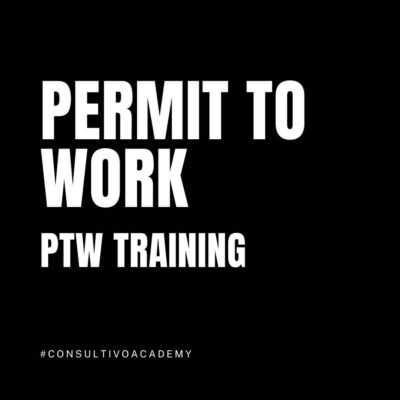 PTW Training Online - Permit To Work | On-Site - Certified | Consultivo